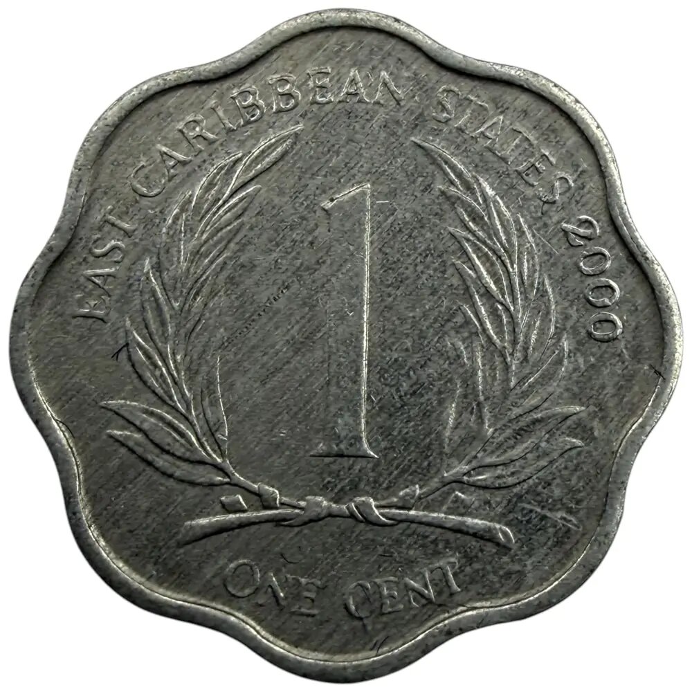 Восточные Карибские Штаты (Карибы) 1 цент 2000 г.