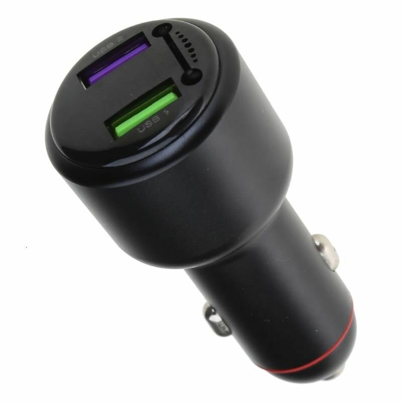 2 в 1 очиститель воздуха и быстрый автомобильный воздух и быстрый USB -порт 60 Вт/200 Вт быстро, - 60W
