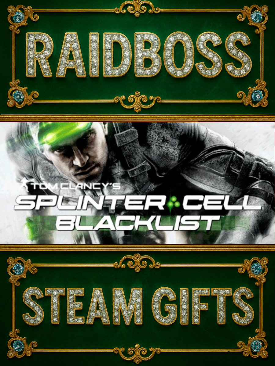 Tom Clancy's Splinter Cell Blacklist Standard Edition — купить Steam Gift для PC | подарок | Россия | автовыдача