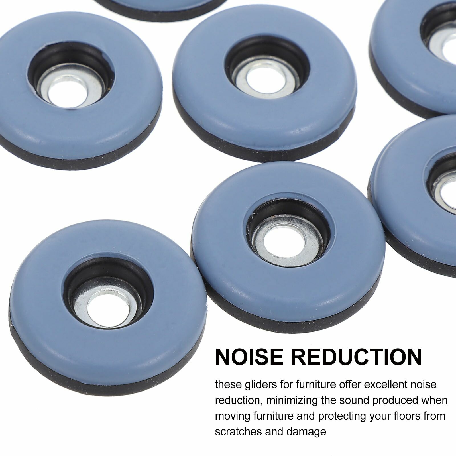 Комплект из 20 тефлоновых скользящих накладок для мебели, для дома, с креплением гвоздями
