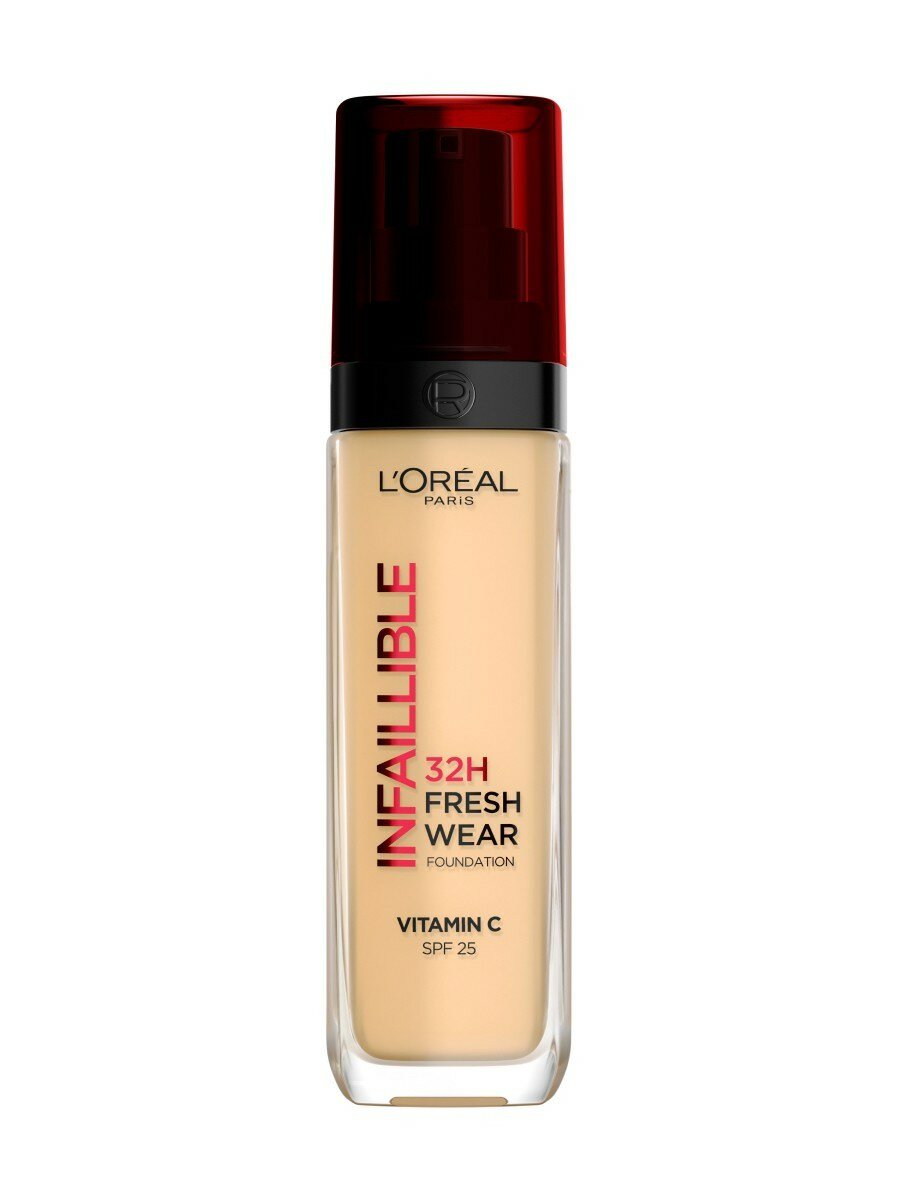 L`OREAL Тональный крем для лица INFAILLIBLE 32H Свежий тон, стойкий тон 120, 30 мл 3600523614561