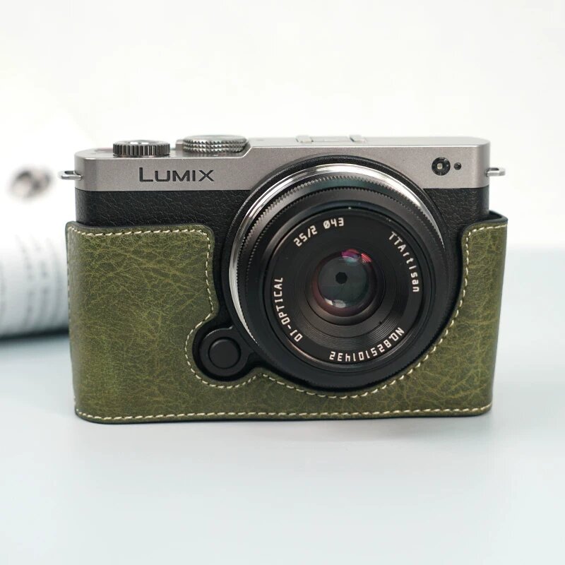 Чехол для фотоаппарата Panasonic S9, сумка через плечо из ретро-кожи для S5M2 второго поколения, защитный чехол для