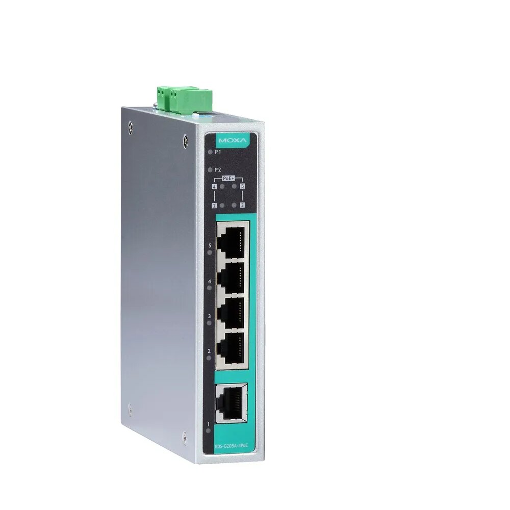 Промышленный коммутатор MOXA EDS-G205A-4PoE-T