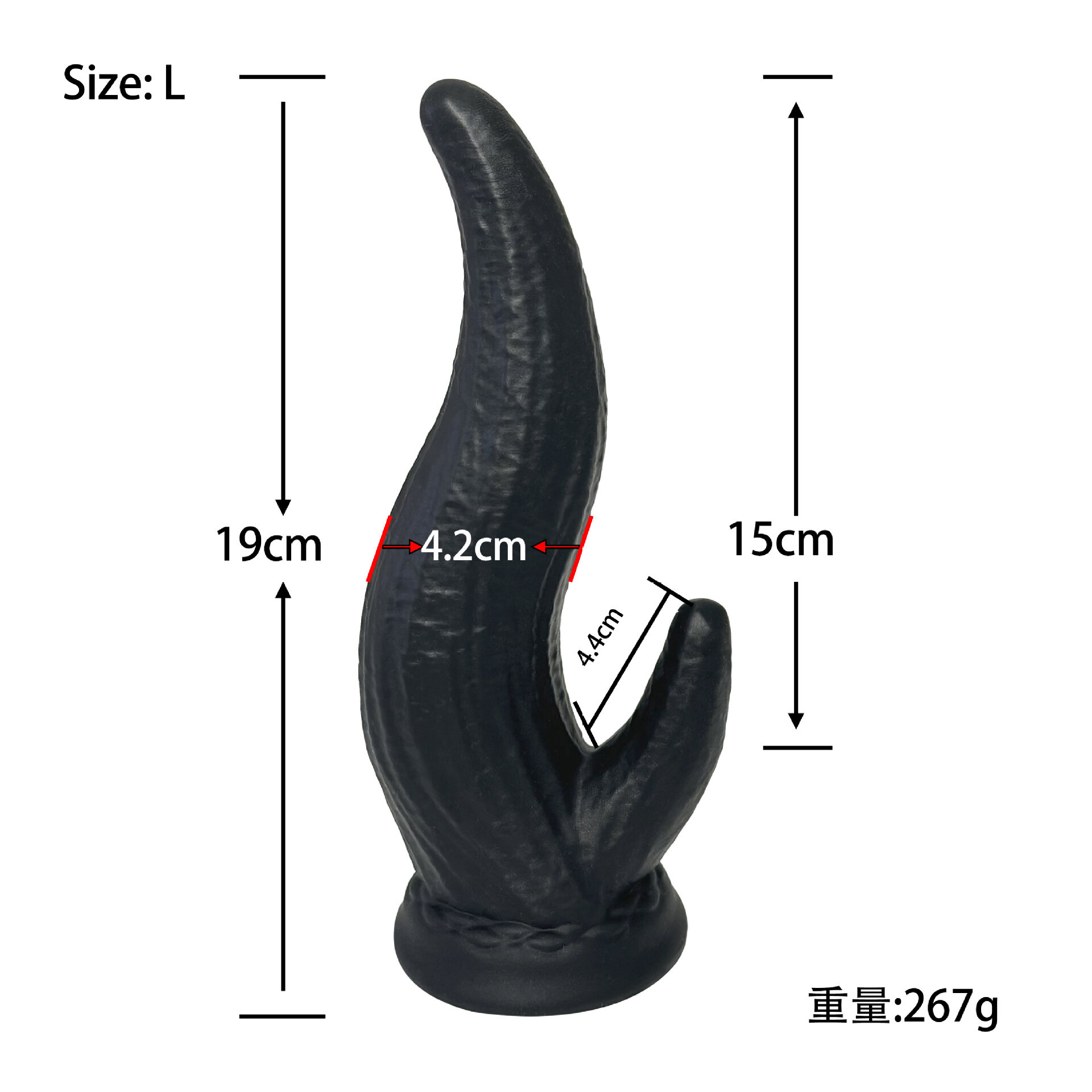 Фаллоимитатор в форме носорога, фаллоимитатор из жидкого силикона специальной формы, анальная пробка, фистинг, анальное
