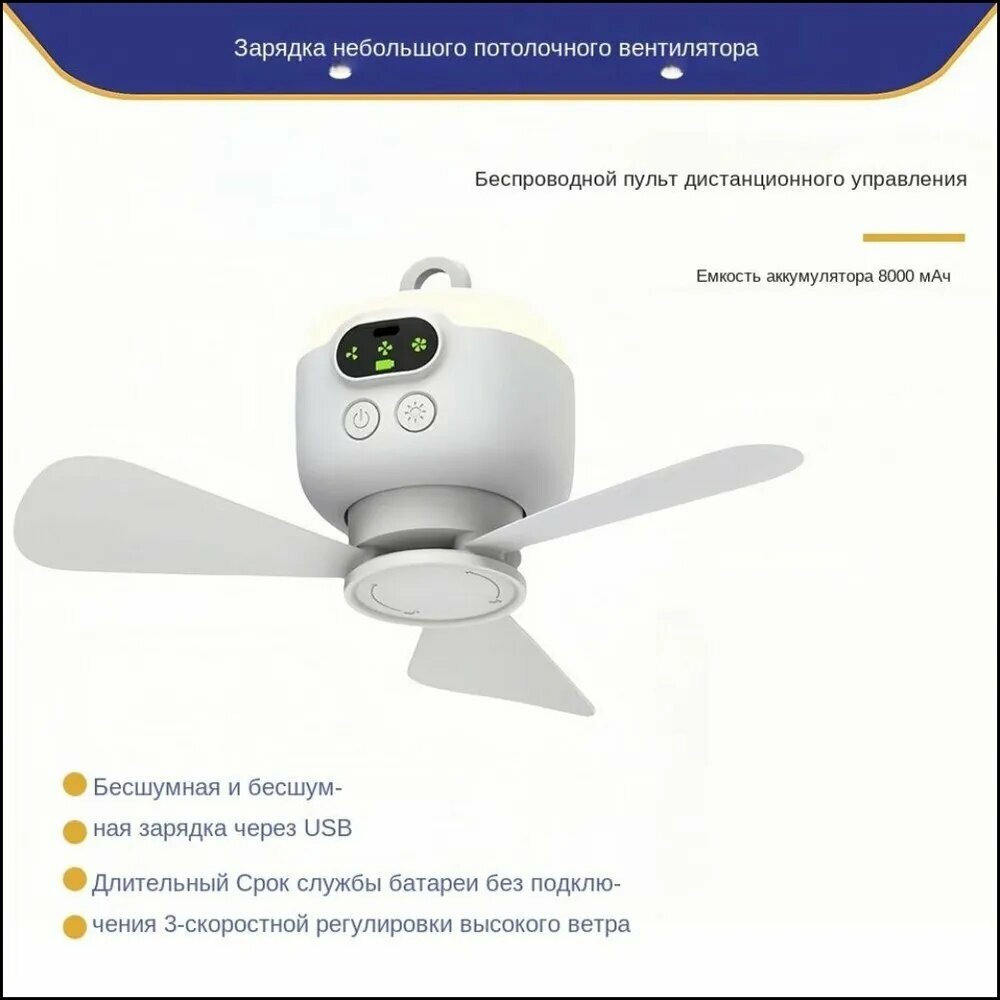 Xiaomi YouPin Потолочный вентилятор KP1492536, белый