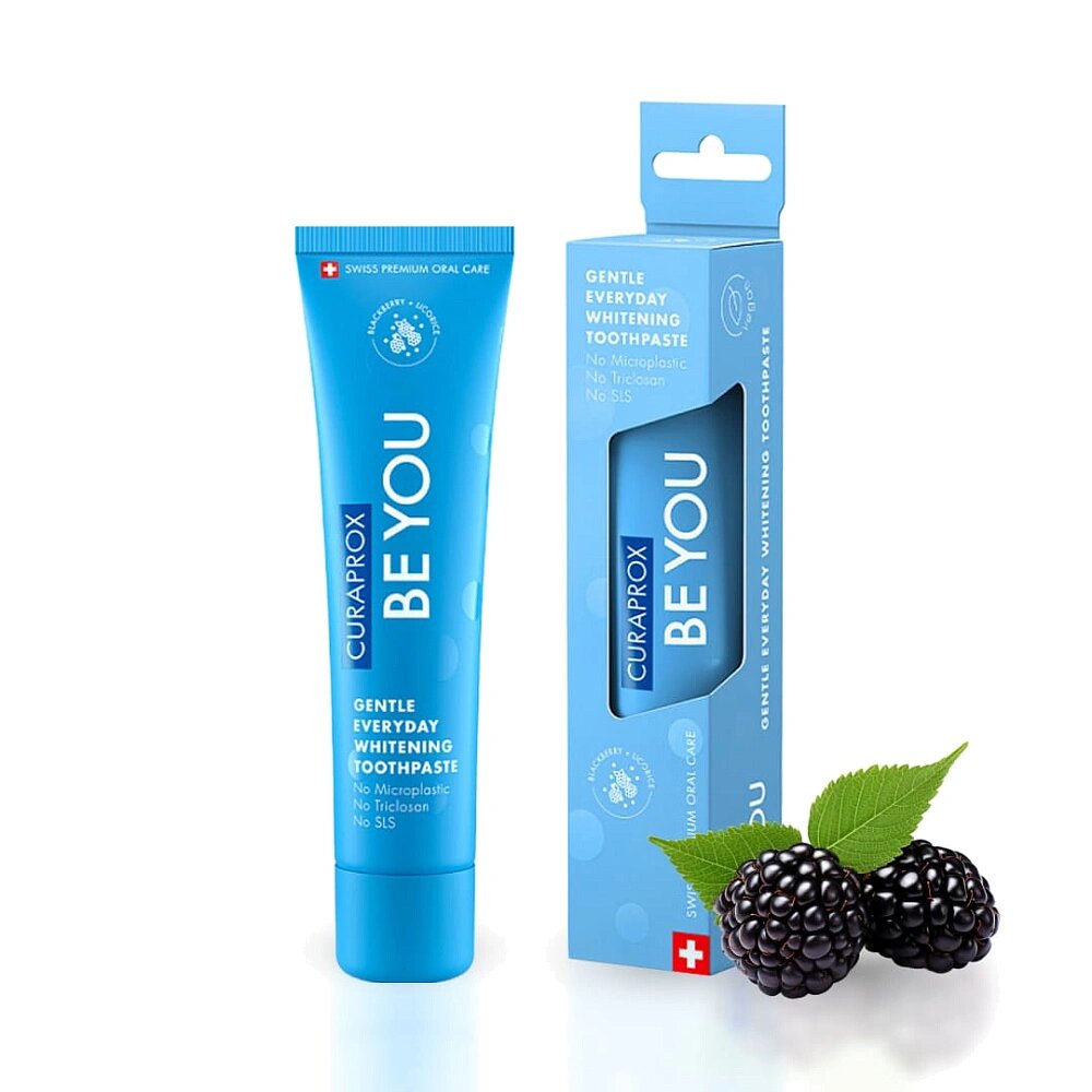 Зубная паста CURAPROX Be You Daydreamer со вкусом ежевики и лакрицы, 60 мл