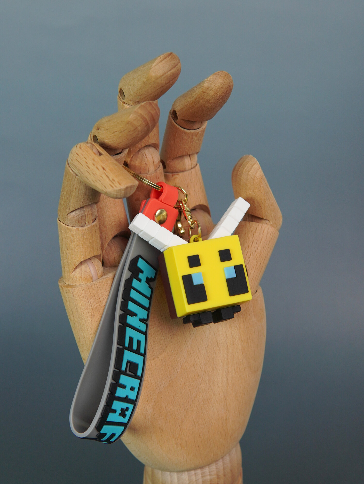 Брелок «Пчела» | Minecraft | Большой и детализированный | Аксессуар для настоящих фанатов| Panda_Print