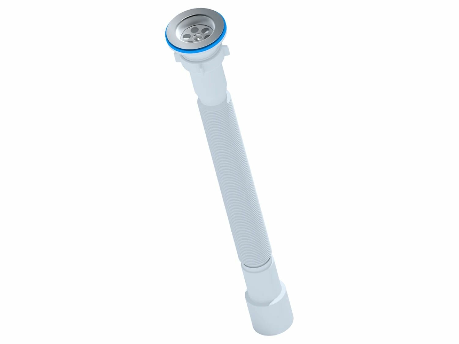 Сифон гофрированный 1"1/2 х 40/50 удлиненный АНИ пласт, G116