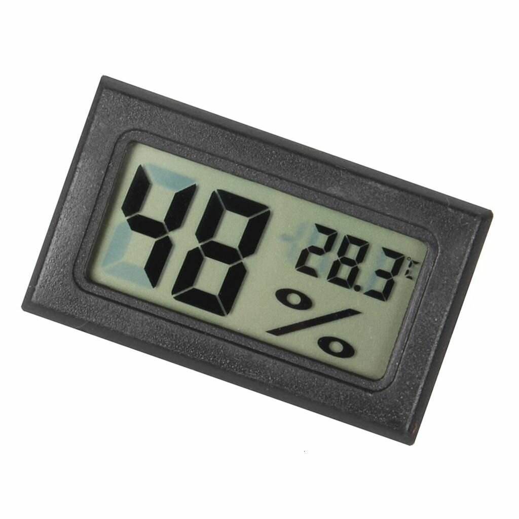 LCD термограф гигрометр для 3D принтера, Черный