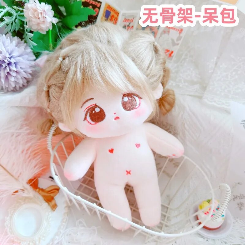 Плюшевая кукла LineOlly, no skeleton doll, 20 см