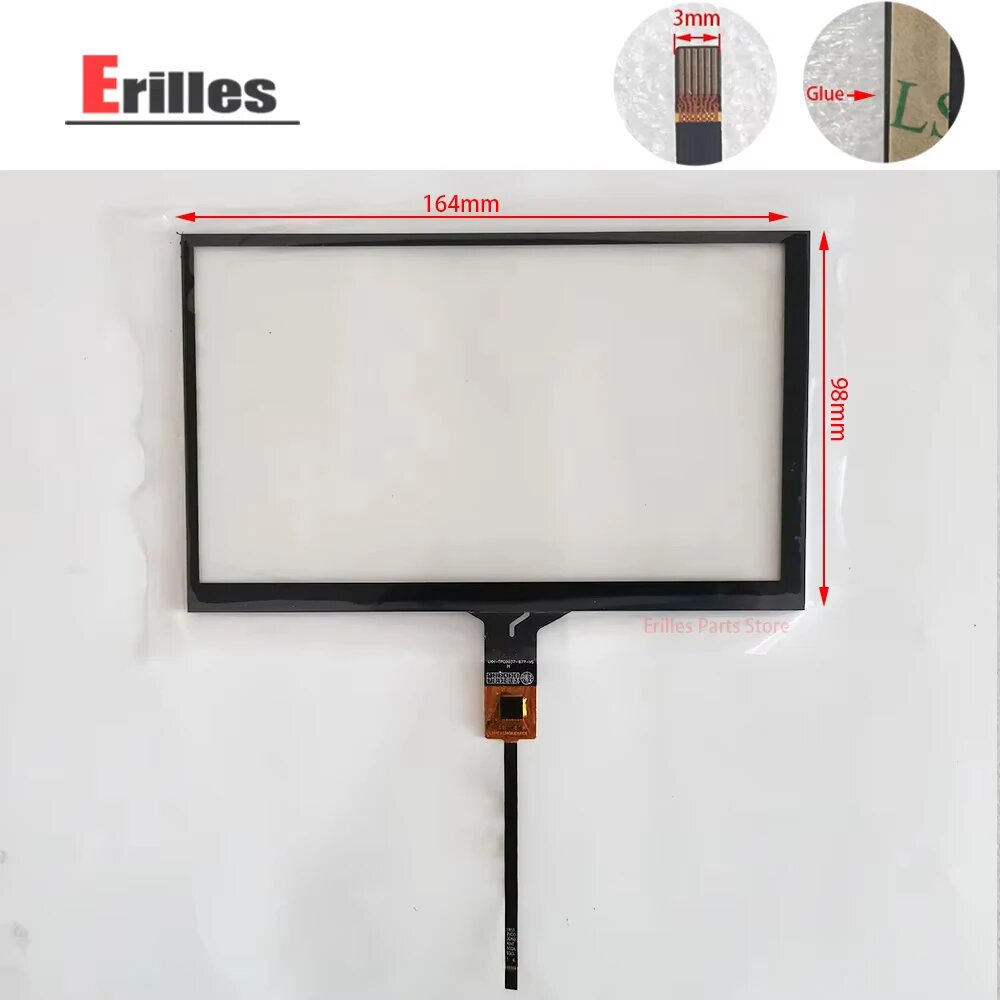 Сенсорная панель для планшета Erilles 7 дюймов