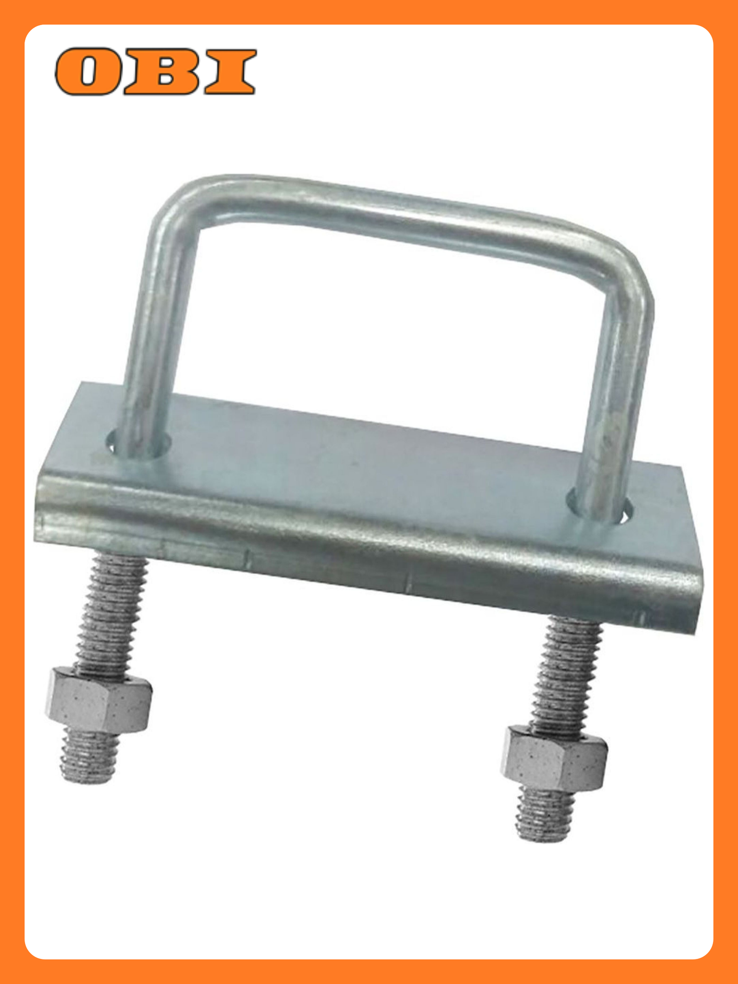 Комплект п-образных хомутов 40x40 мм 3 шт