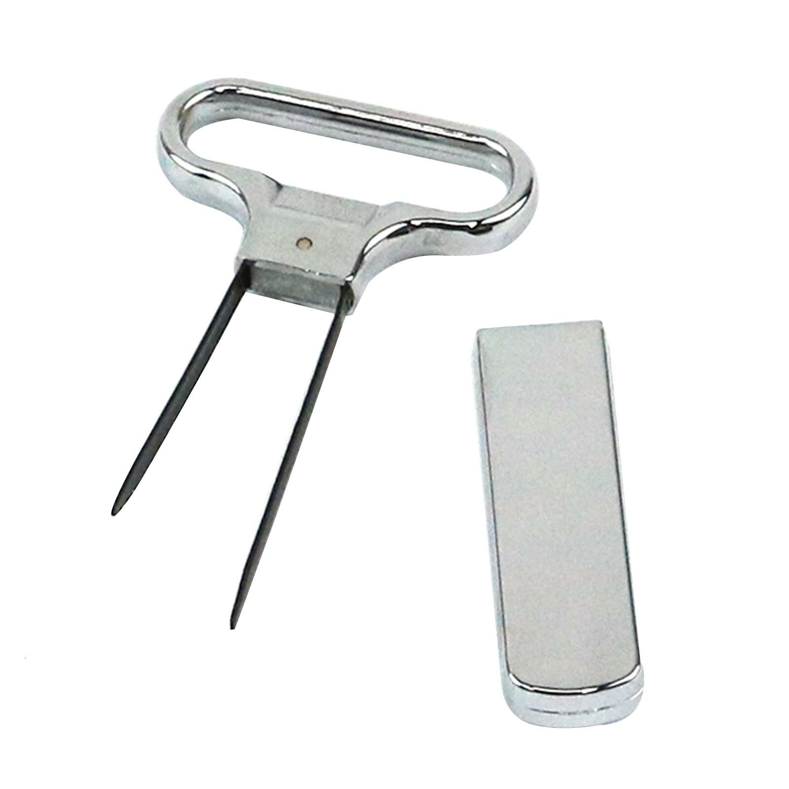 Двухрожковый штопор, серебро