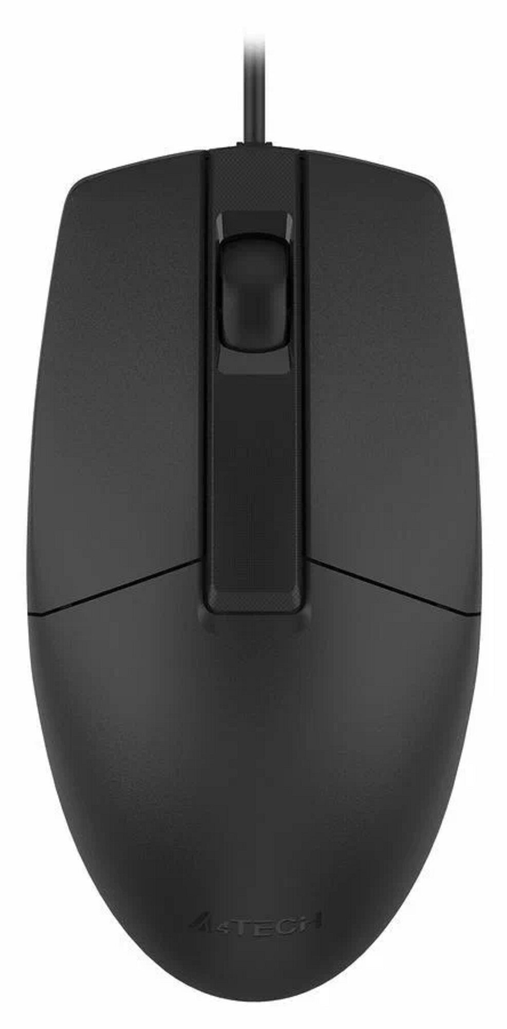 Мышь проводная A4TECH OP-330S, оптическая, USB, 1200dpi, черный