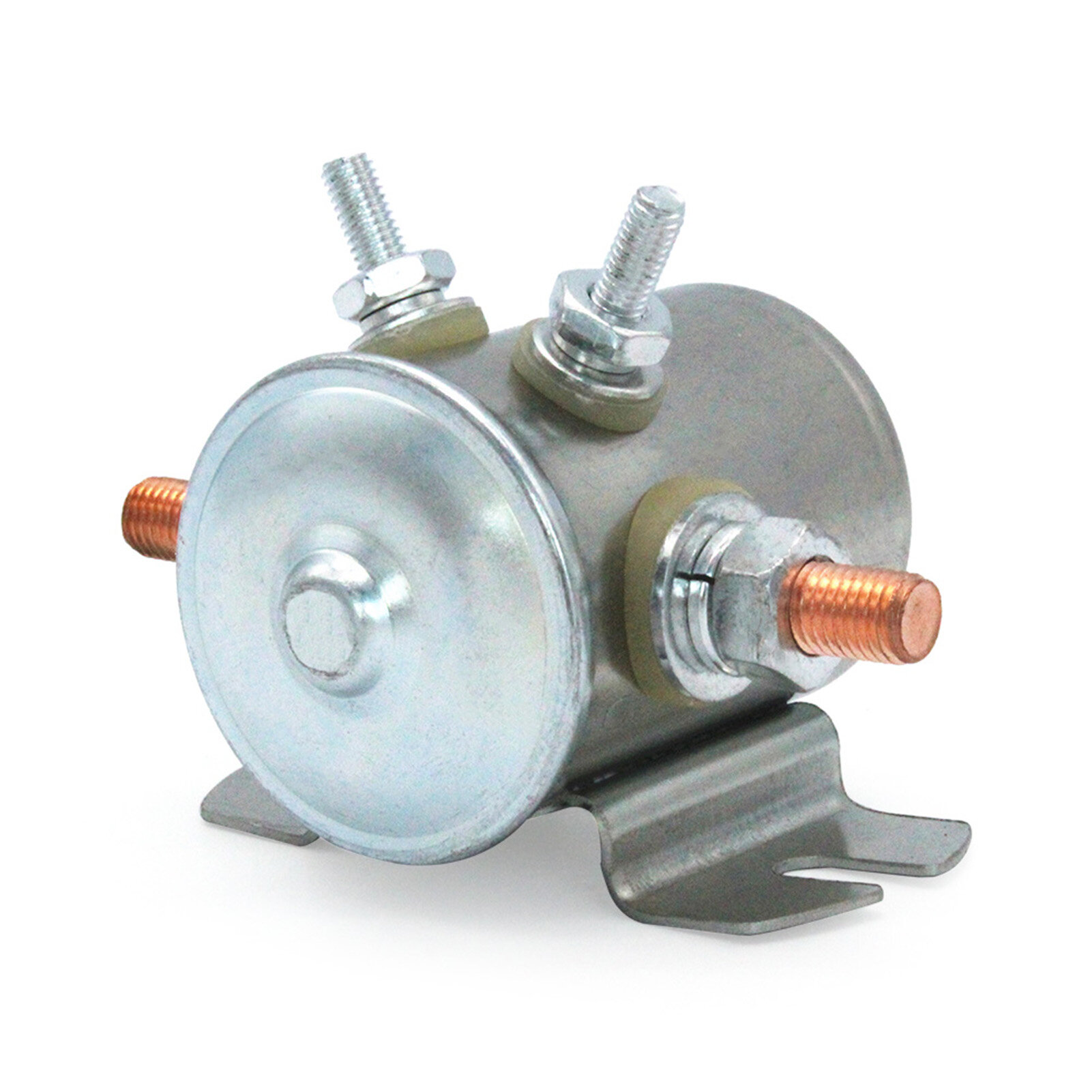 Реле соленоид для гольф-каров 114208/114218 66-702 Continuous duty 12V 150A, 4-контактный, размер 9см*9см*3см, вес упаковки 363г, 1шт