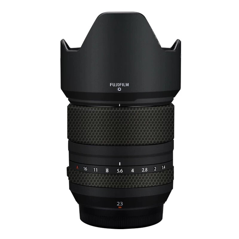 Защитный чехол для объектива Fujifilm XF23mm f/1.4 II в сатиновом черном цвете для изысканного вида