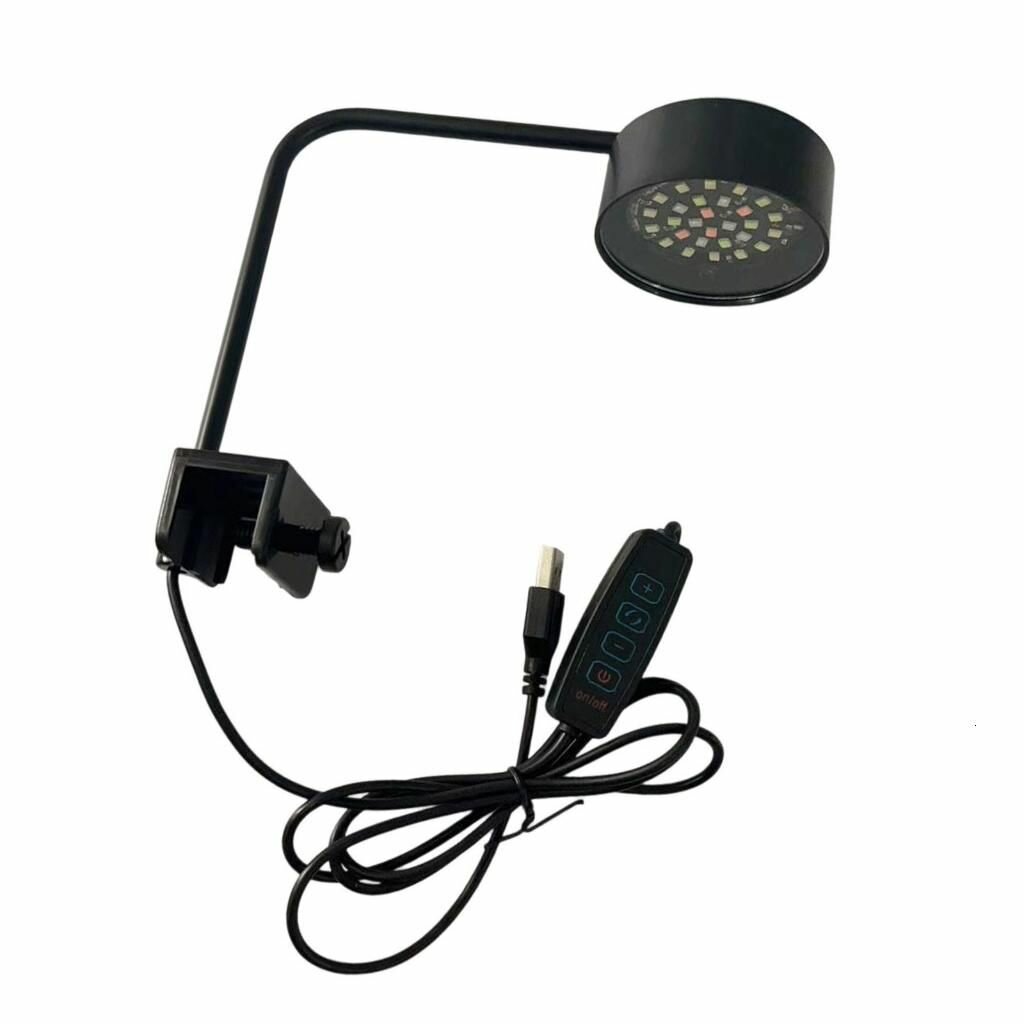 Светильник для аквариумов с USB питанием и многоцветной подсветкой