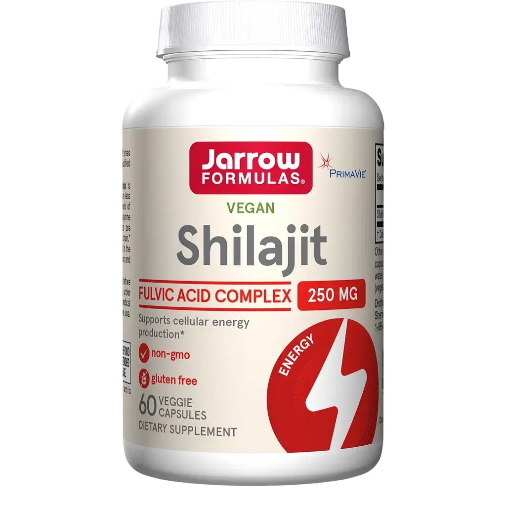 Jarrow Formulas Шиладжит Комплекс Мумие 250 мг/Shilajit Fulvic Acid Complex 250 mg капсулы массой 545,01 мг 60 шт