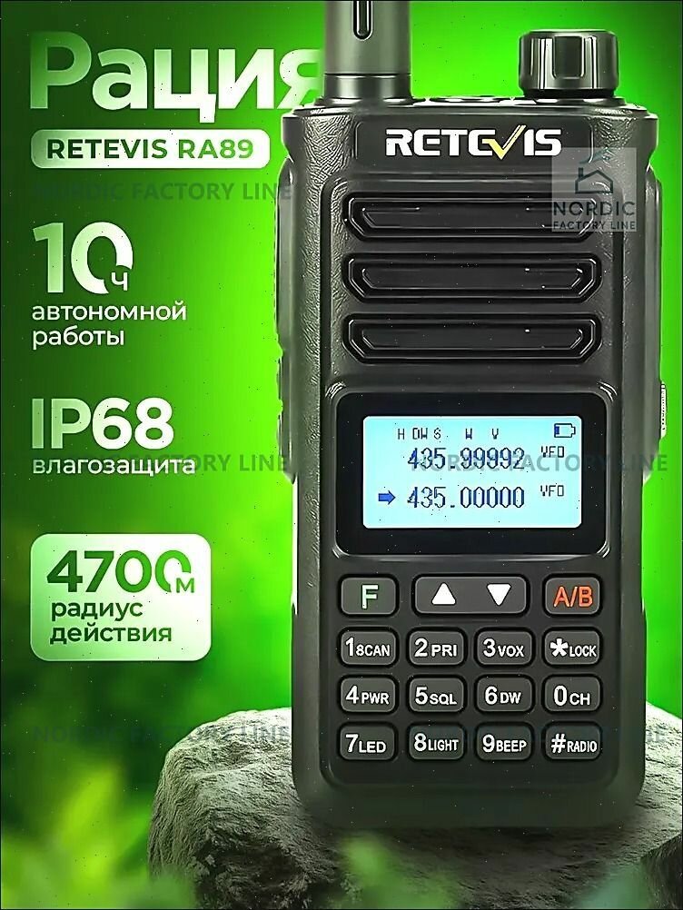 Рация Retevis RA89