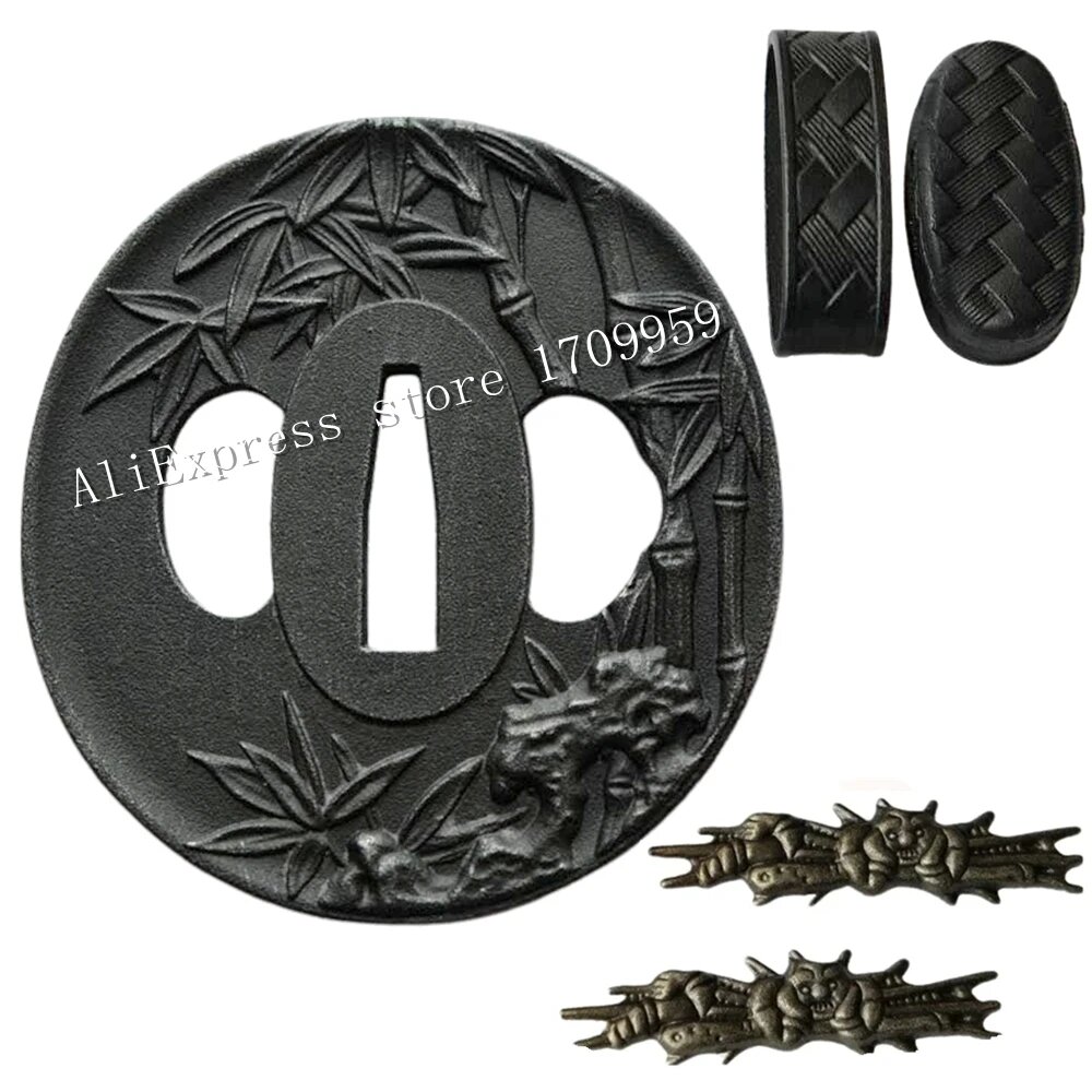 Набор фитингов для меча из железа HGF-SS