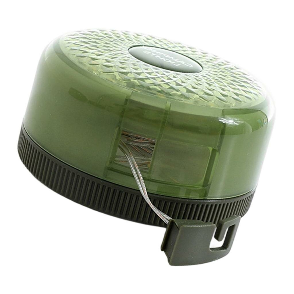 Многофункциональный кемпинговый фонарь, 8 м, перезаряжаемый, лента, портативный, АБС-текстура, Зеленый