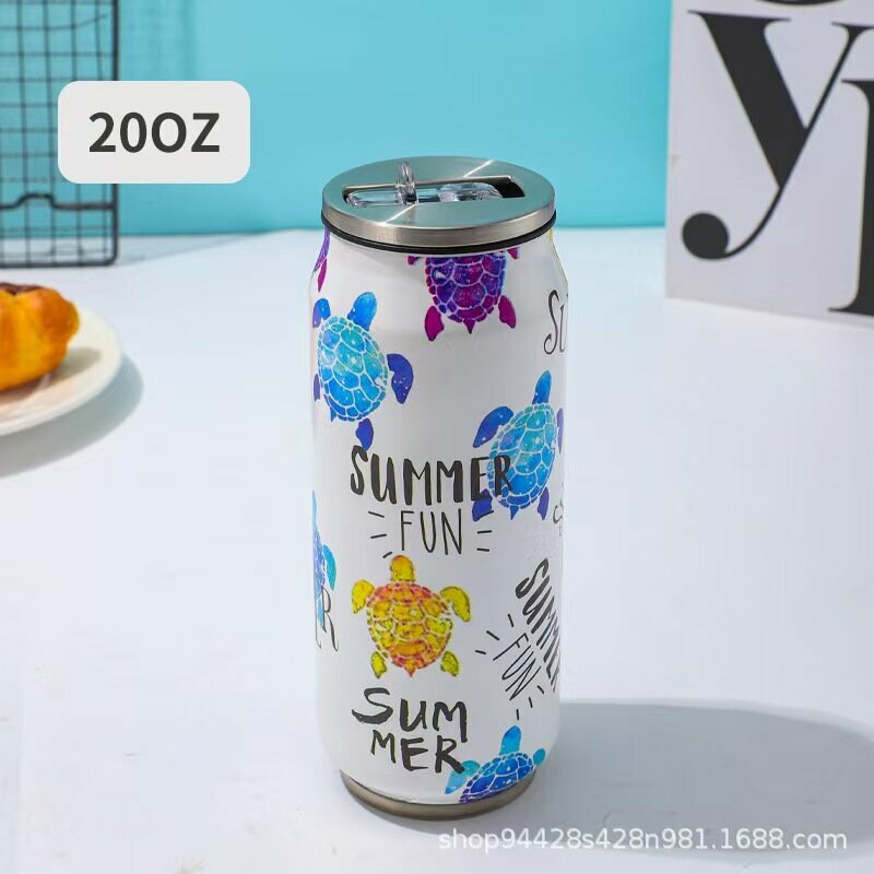 Автомобильная кружка в форме банки Coca-Cola, 480 мл.