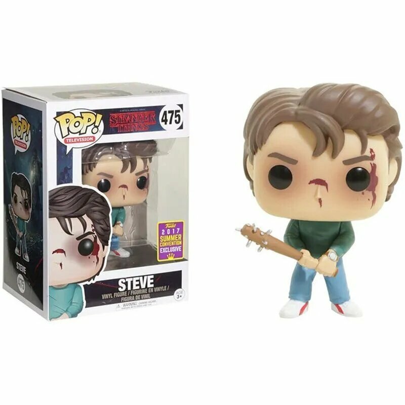 Фигурка игрушки Funko Pop Stranger Things с Дастиным и Стивом декор для комнаты, предназначенный для поклонников.