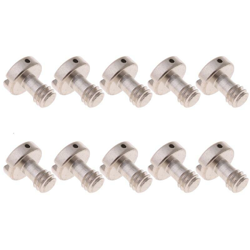 Винты для крепления камер 1/4 дюйма, 10 шт, Без С-образного кольца