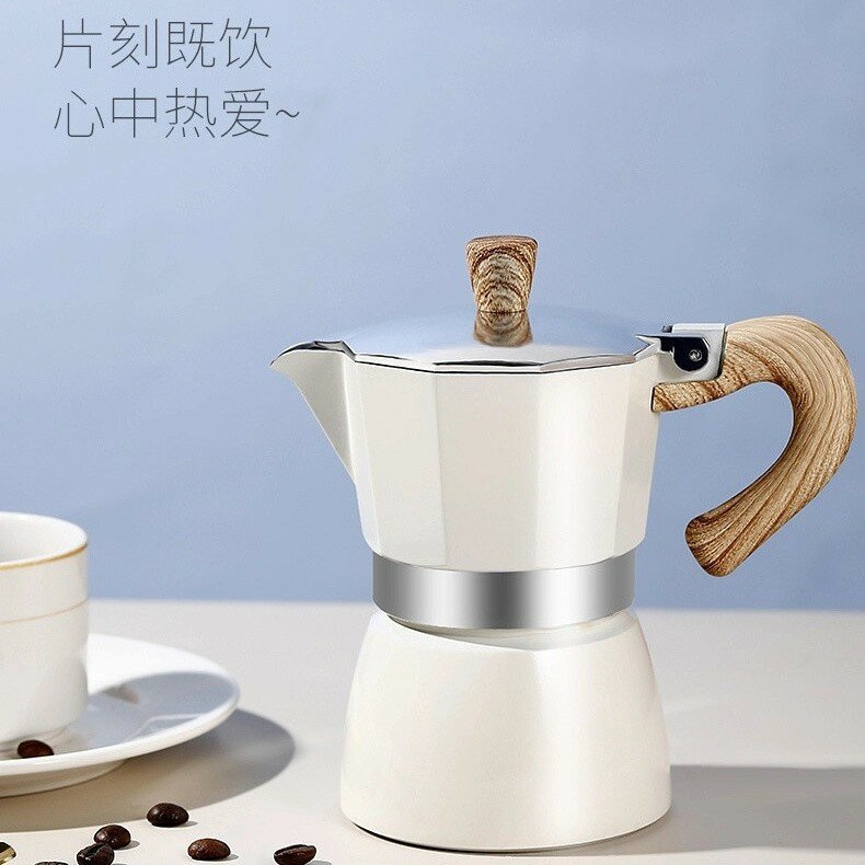 Набор кофейников турецкий алюминиевый восьмиугольный кофейник итальянский кофейник мока европейский стиль оборудование для заваривания кофе