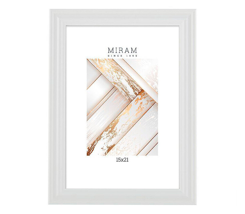 Фоторамка Мирам 15х21 см, белая