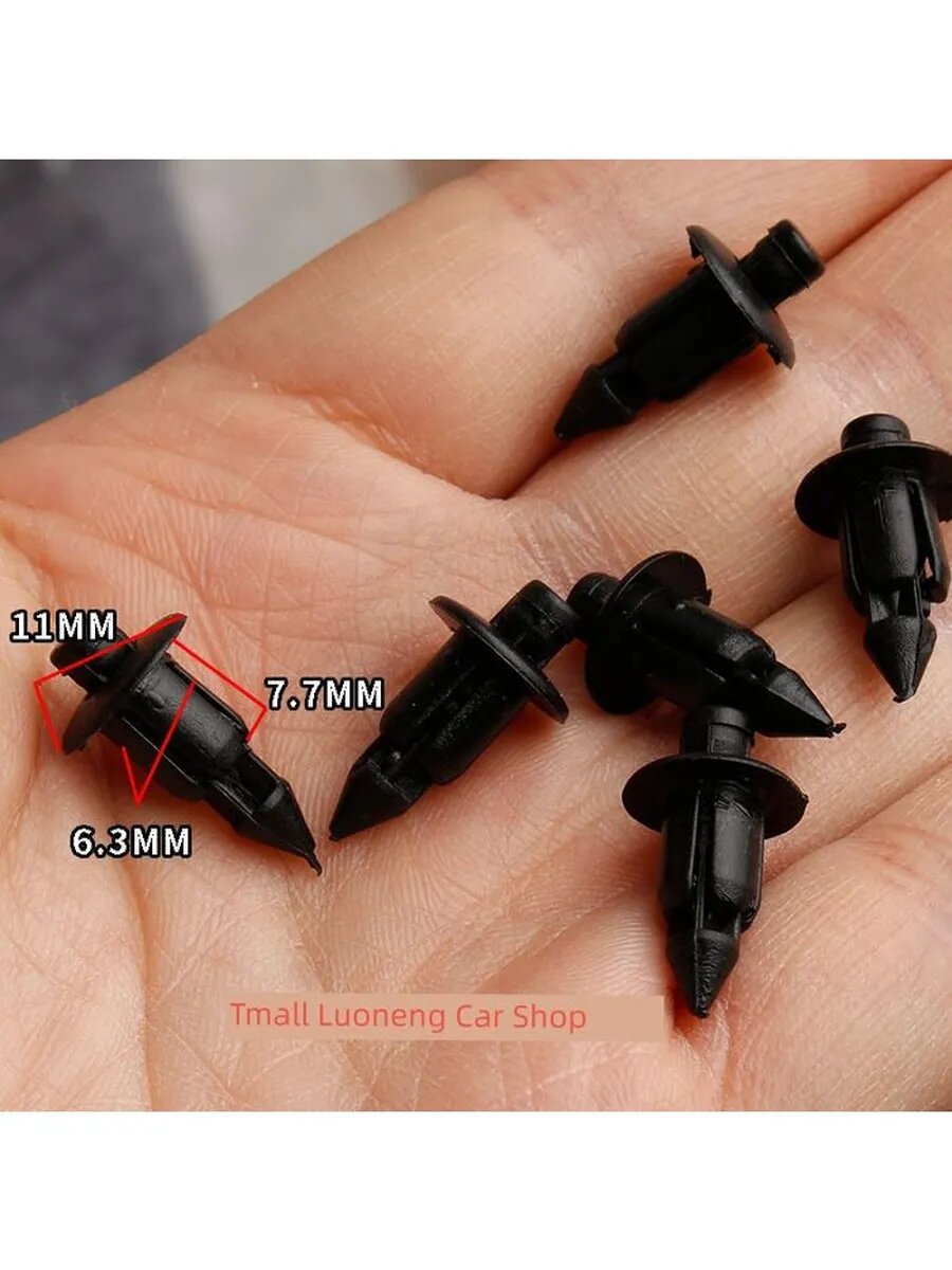 Клипса Guangyang пластик малая 50 зерен+качалка мото