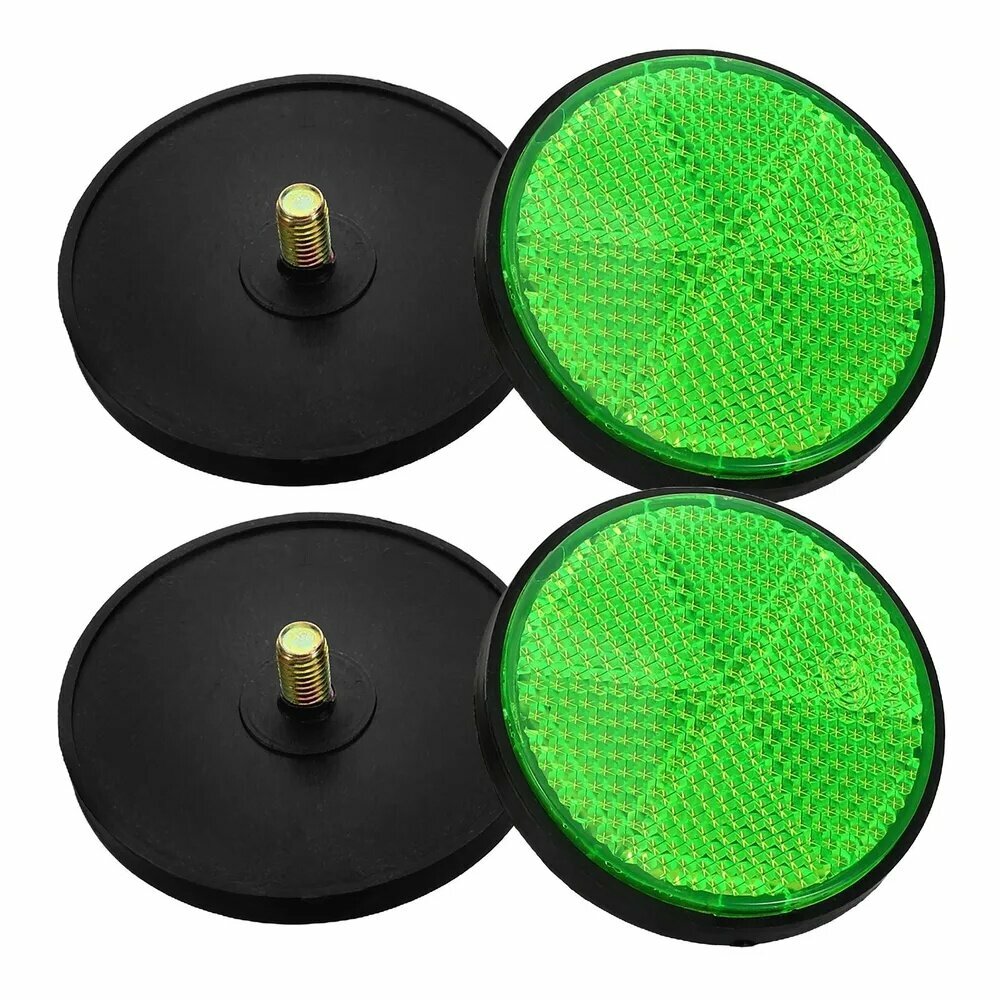 4 Штуки Отражателей, Из Пластика, Для Расширенной Видимости, Для Мотоциклистов