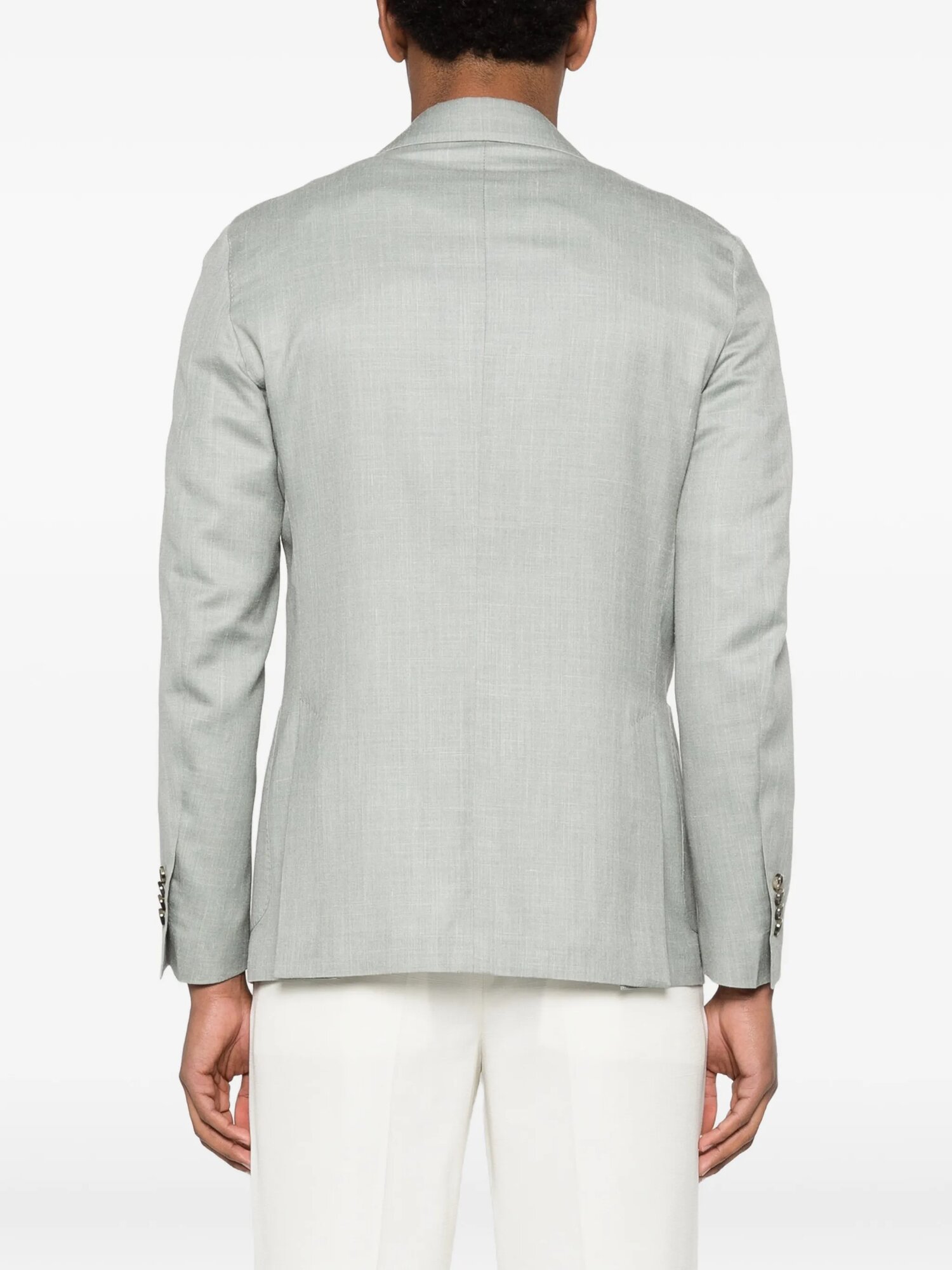 Куртка Lardini Button wool jacket, размер 52, green — фото 1