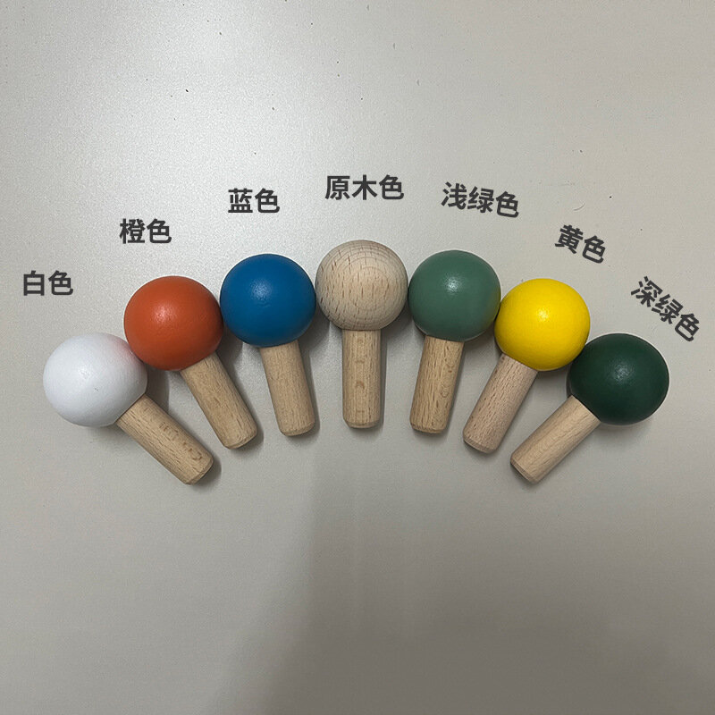 Аксессуары для перфорированной доски в скандинавском стиле, полка для хранения спичек, деревянные крючки, цветные круглые шарики, буковые палочки