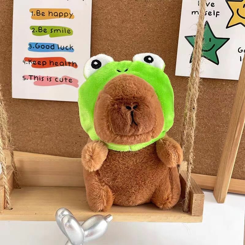 Летняя плюшевая кукла Capybara Capibala, 24 см