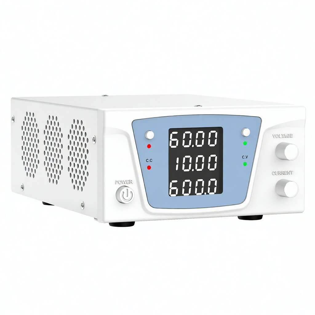 Регулируемый Блок Питания: 600W 30A Высокая Мощность Для Сложных Проектов - Программируемый Источник Питания С Быстрым Откликом ≤2 Мс Для Динамического Тестирования Стабилизированный Блок Питания Постоянного Тока For Лаборатории И Ремонтных Мастерских