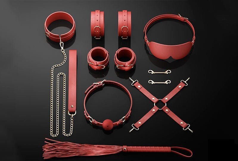 Набор игрушек для взрослых SM Props, электрический шок, секс-игрушки, парные наручники, кнут, наручники для рук и ног