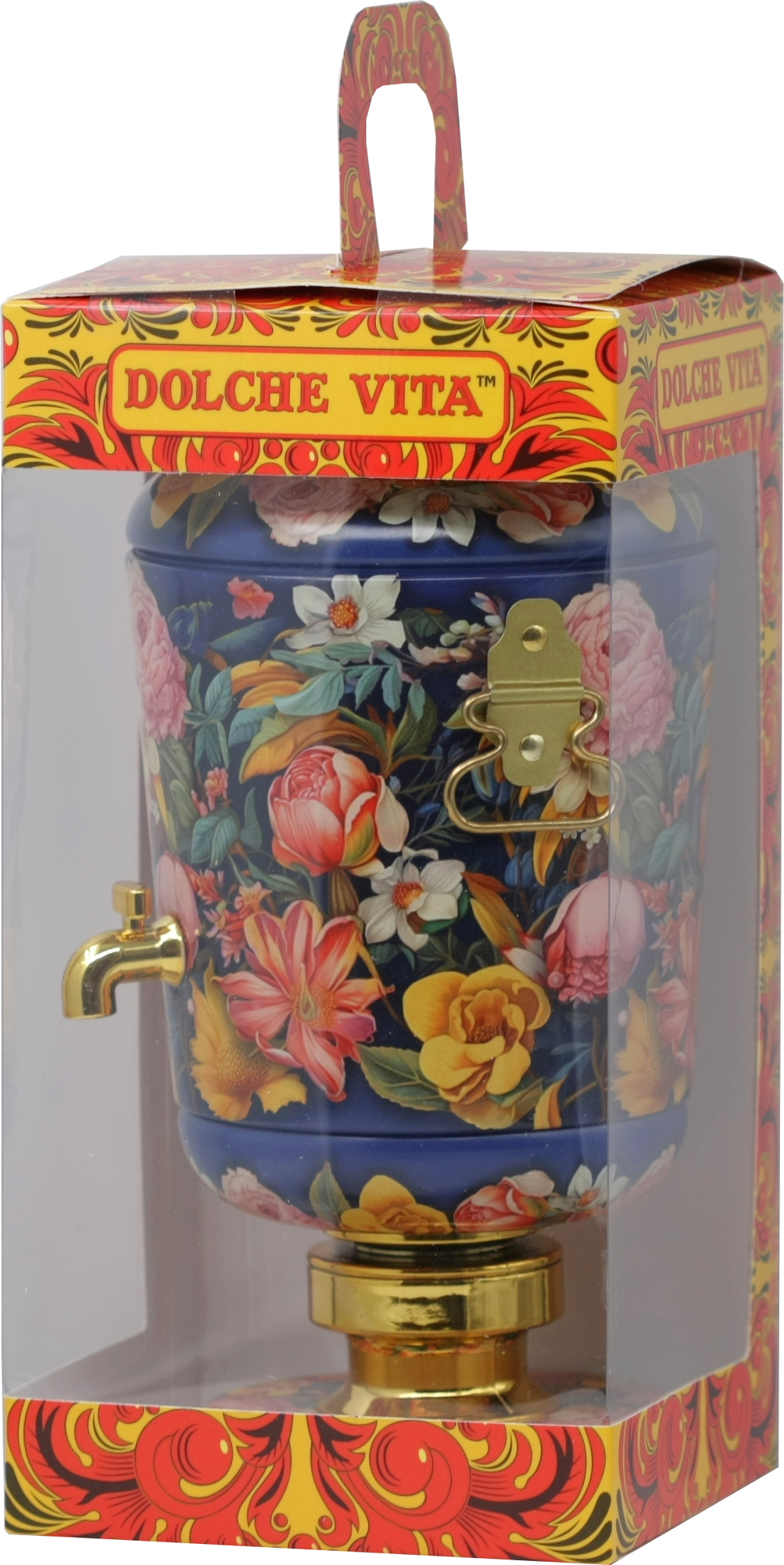 Чай Dolce Vita Самовар "Весенний цветок" 75 гр. (железная банка)