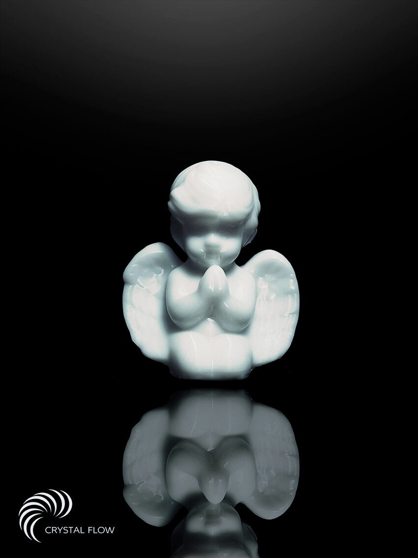 Фигура "Молящийся Ангел" белый матовый