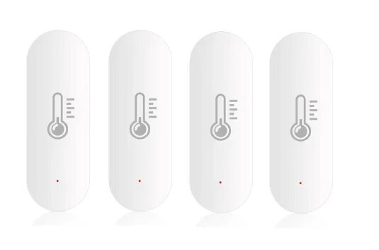 Датчик температуры Tuya Zigbee, 4 шт.