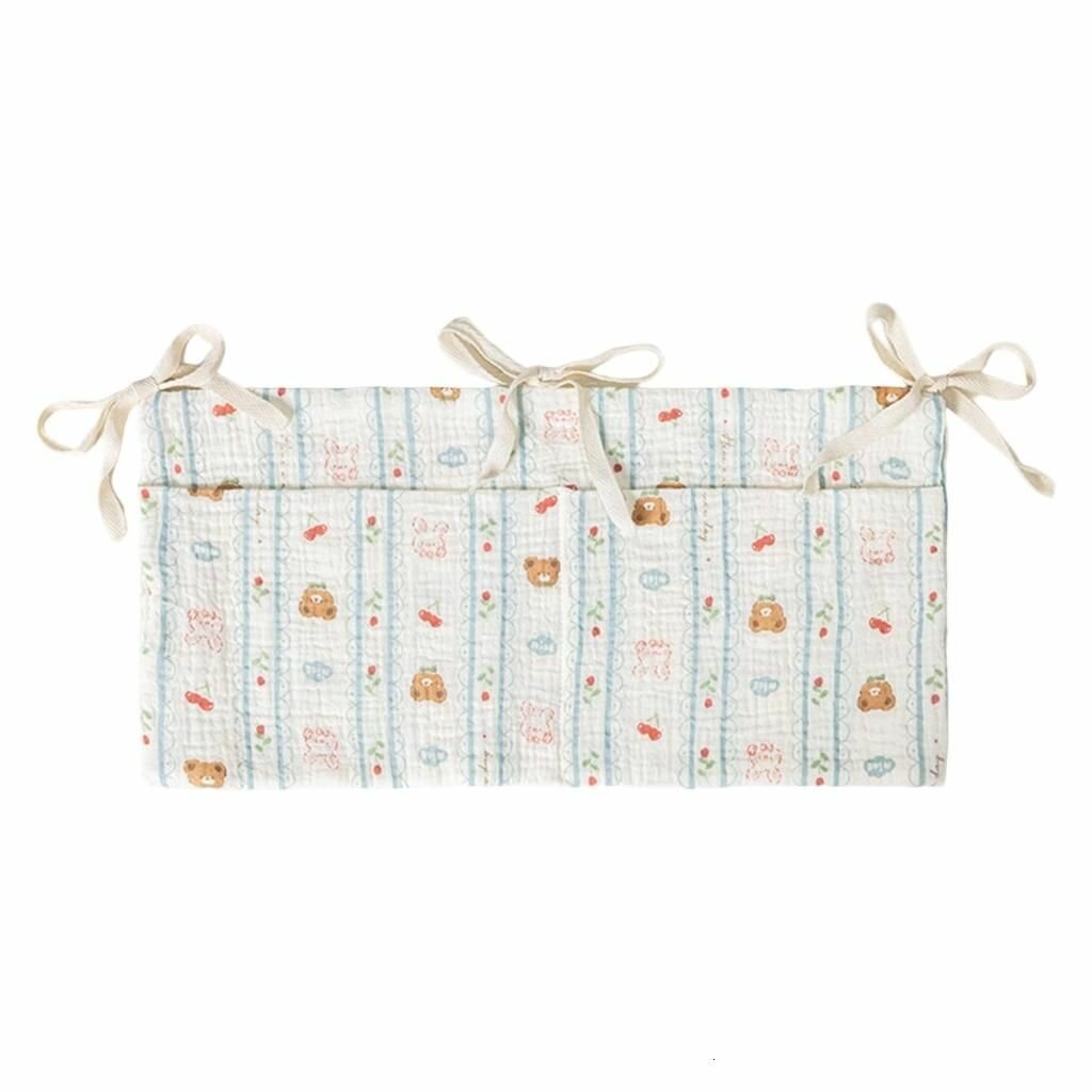 Хлопковая навесная органайзер для кровати, Черри Несс