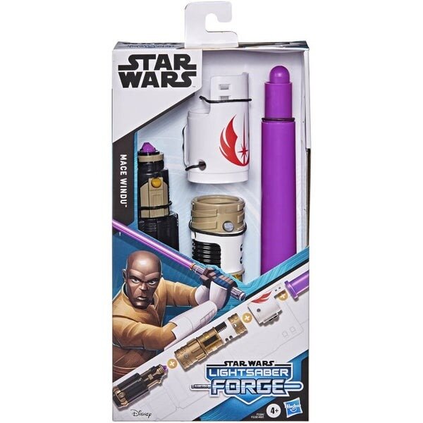 Световой меч Hasbro Star Wars Forge Windu F1132_F1164? для мальчиков от 4х лет