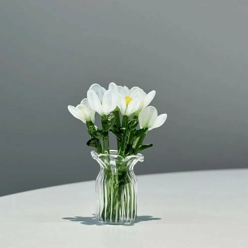 Цветы стеклянные. Неувядающий букет