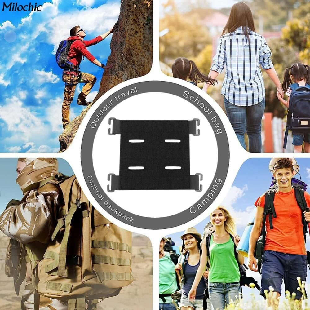 Аксессуары для расширения тактического рюкзака, съемный соединитель лямок, значок molle expansion morale на липучке