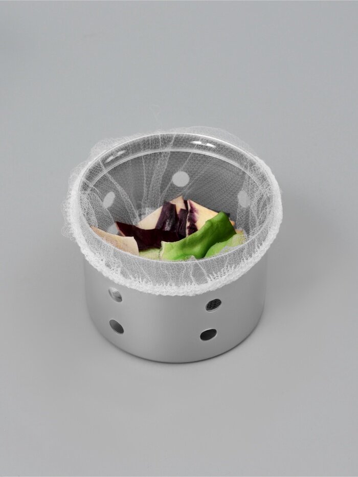 Сетка - фильтр для еды, на раковину, одноразовые, набор 100 шт, 6×8 см, белые