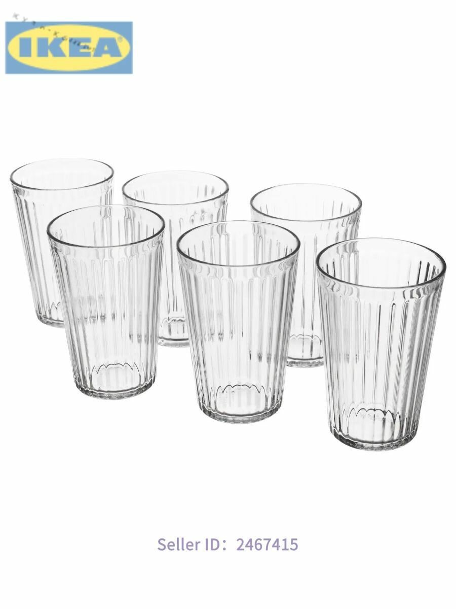 IKEA Кружка, 430 мл, 6 шт