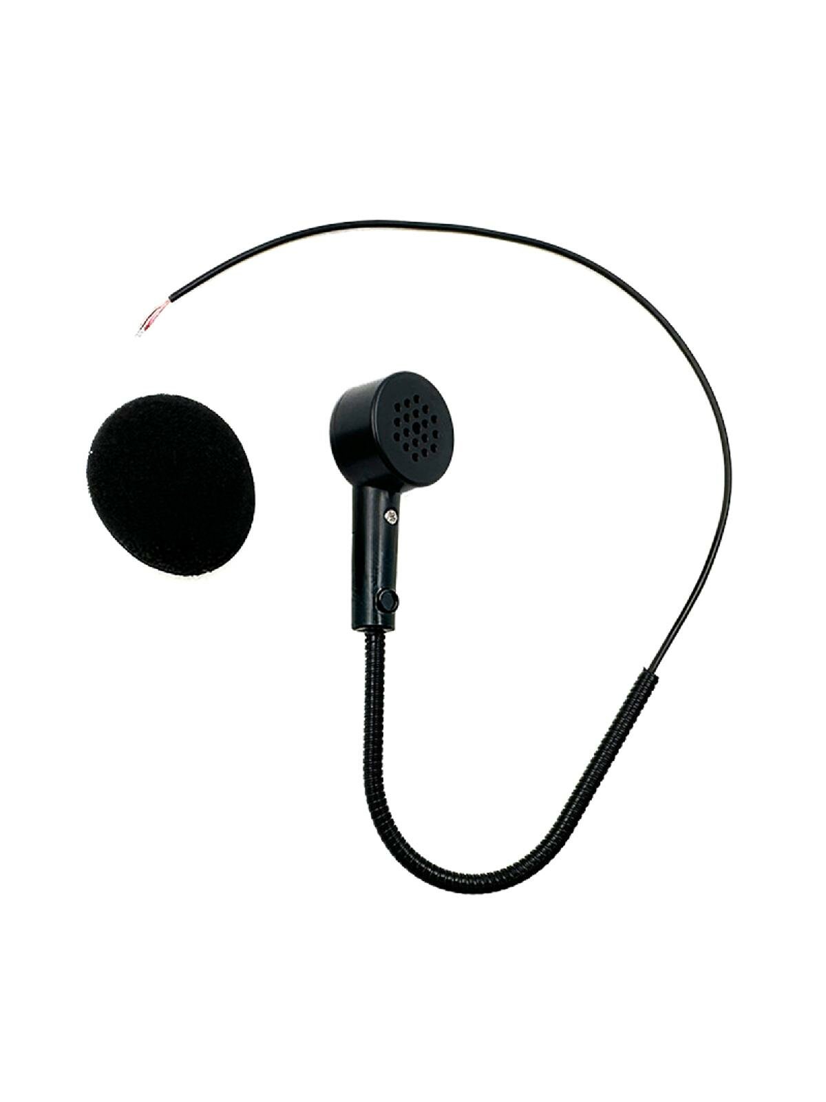 Чистый звук Динамический микрофон с шумоподавлением для боевых авиационных гарнитур