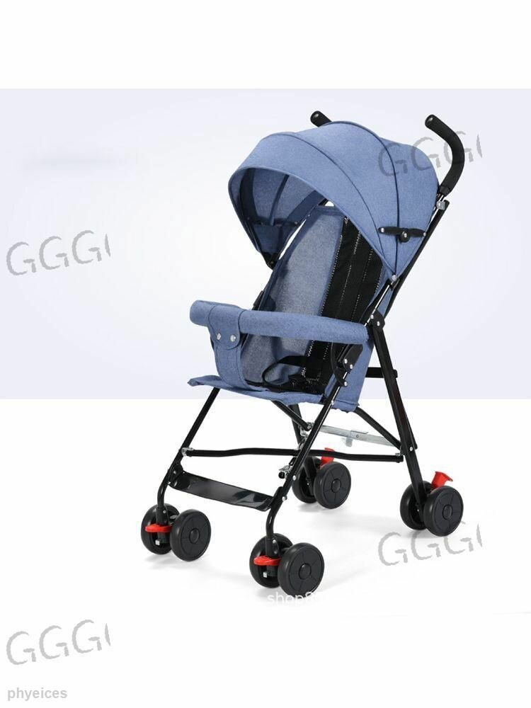 Лёгкая складная Детская коляска-трость с регулируемым сиденьем (лежа/сидя) удобство для прогулок с малышом!