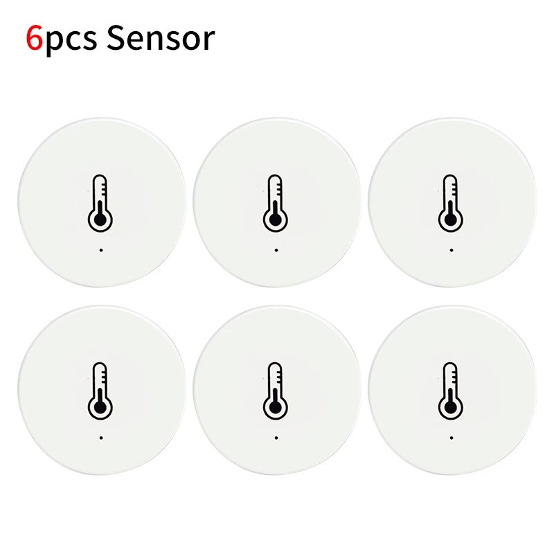 Датчик температуры и влажности Tuya ZigBee, умное управление с помощью приложения Alexa Google Home Smart Life/Tuya