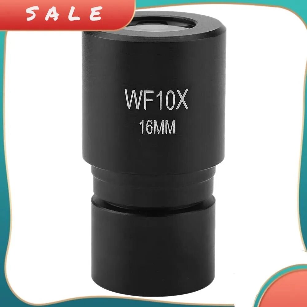 (V T I A) Линзы окуляра микроскопа, -R001 WF10X 16 мм Окуляр совместим с биологического микроскопа Окулярное крепление 23,2 со шкалой 0,1